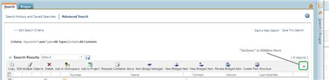 how to display actions dropdown at start of tool ptc community