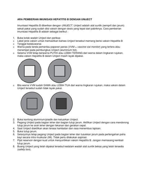 Ara Pemberian Imunisasi Hepatitis B Dengan Uniject Pdf