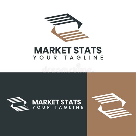 Market Stats Logo Vector Illustration Stock Vector Illustration Of Arrow Nature 255725784