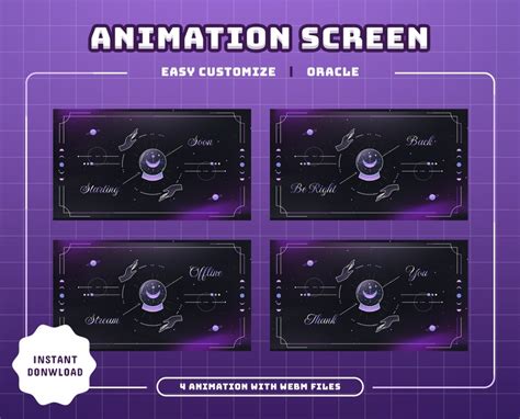 Oracle Animated Stream Package Stream Etsy