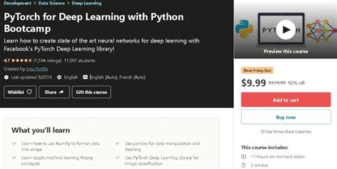 10 Best Online Pytorch Courses And Classes Right Now 2024