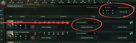 Stellaris How Do Sector Stockpiles Work Arqade