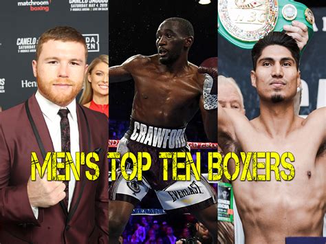Top Ten Mens Boxers Uppercut Boxing Magazine
