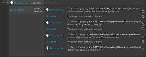 How Do I Loop Multiple Tween Animations Game Makers Help