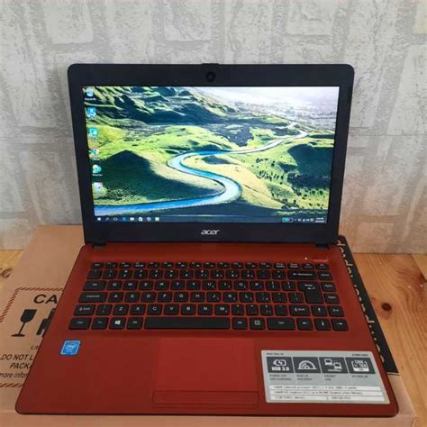 Laptop Acer One Z Intel Celeron N U Ram Gb Gb Windows Layar Inch Siap Pakai