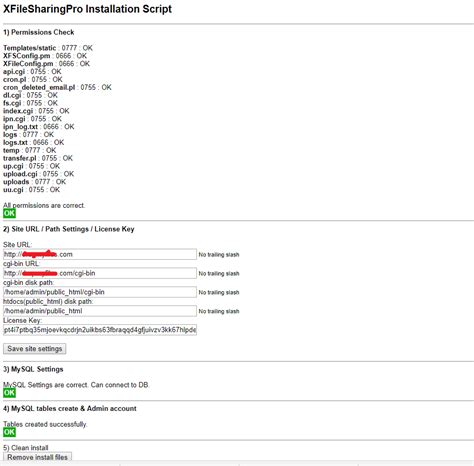 XFileSharing Pro Installed Script Dont Open