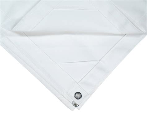 10 X 12 Canvas Tarp White Mytee Products