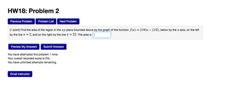 solved hw18 problem 2 previous problem problem list next
