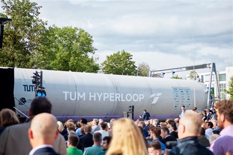 Europes Hyperloop Pioneer The Groundbreaking Opening Of The Tum Hyperloop Demonstrator
