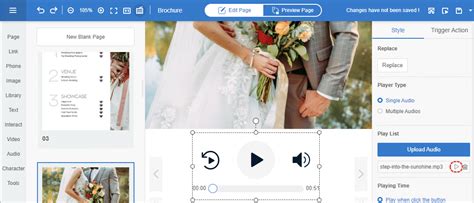 Add Audio Elements FlipHTML5