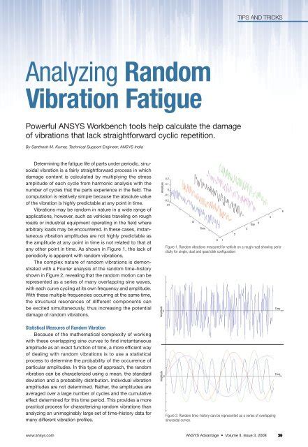 Analyzing Random Vibration Fatigue Ansys