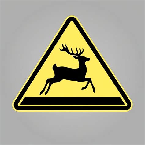 Free Deer Crossing Sign Free Download And Print For You