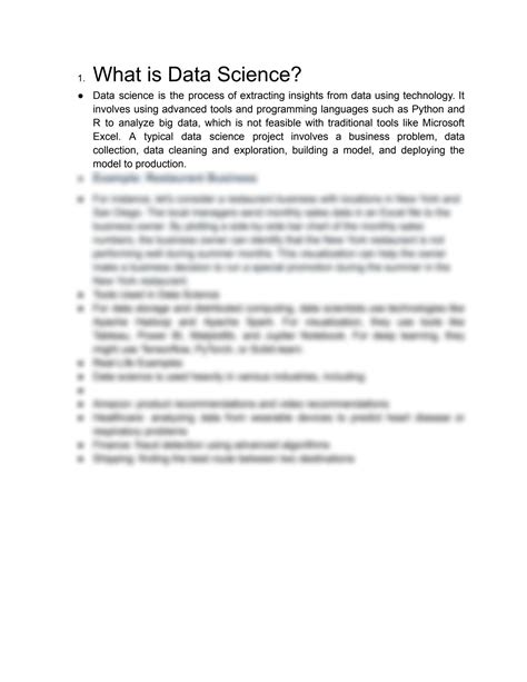 SOLUTION What Is Data Science Studypool