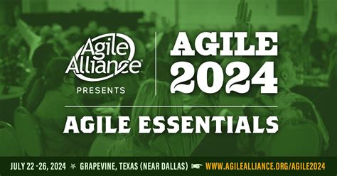 Learn Agile Essentials At Agile2024 Agile Alliance
