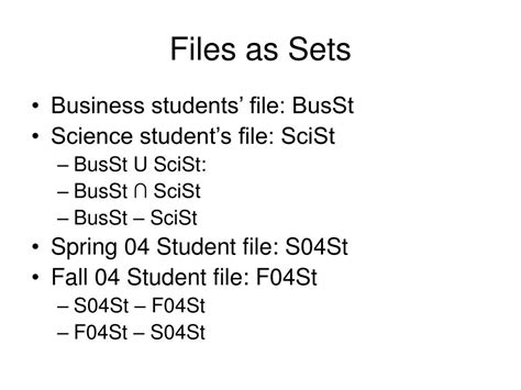 Ppt Relational Operators Sql And Access Query Powerpoint