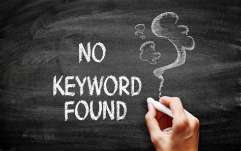The Complete Guide To Fixing The No Keywords Found Issue And Boosting