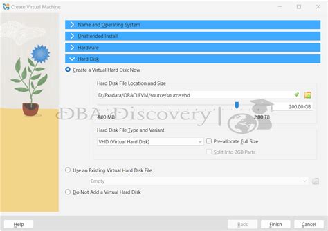 Setting Up Virtual Machines For Oracle Rac Configuration Dba Discovery