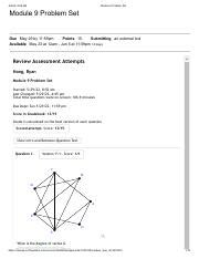 Module Problem Set Assessment Summary Course Hero