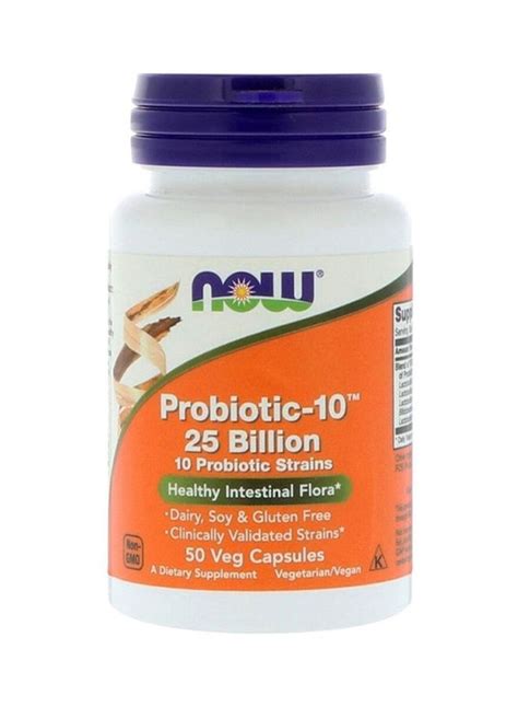 Now Foods Probiotic 10 25 Billion 50 Veg Capsules Sharjah Co
