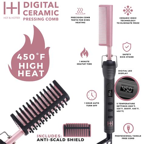 Straightening Combs Premium Electric Hot Combs Professional Annie International Annie