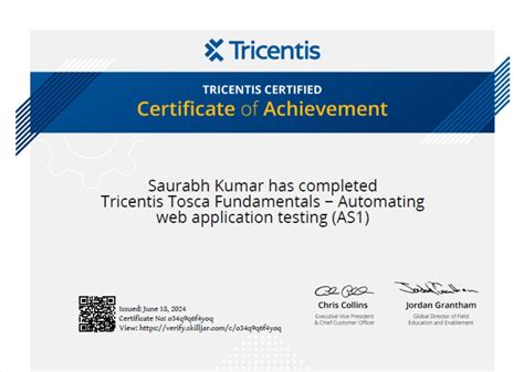 Saurabh Kumar On Linkedin Toscacertified Testautomation Softwaretesting Continuouslearning