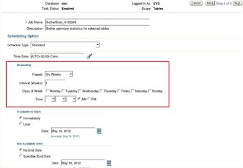 Managing Oracle Database Maintenance Tasks