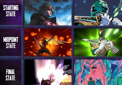 Dart Feld Vs Tommy Oliver Fight Escalation By Eternalashen On Deviantart