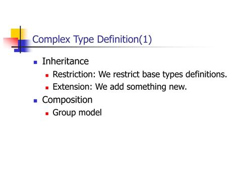 Ppt Comprehensive Guide To Xml Schema Components Reusability