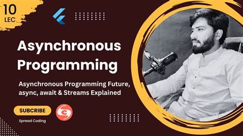 10 dart asynchronous programming future async await and stream