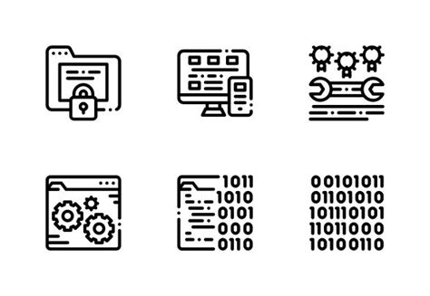 Coding System Icons By Pike Picture