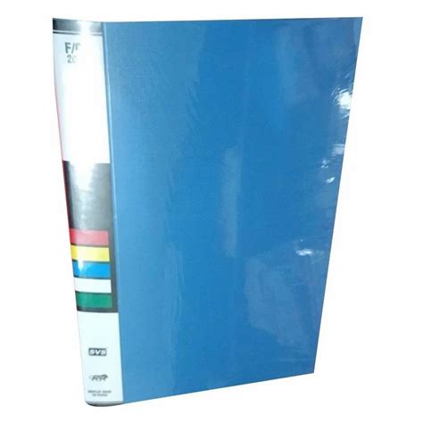 Blue PVC File Folder Size A At Piece In New Delhi ID