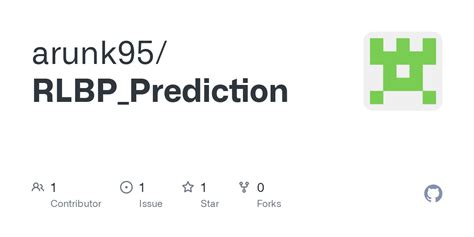 Github Arunk Rlbp Prediction