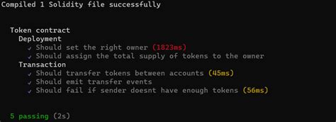 Smart Contracts Testing Using Mochajs And Chaijs