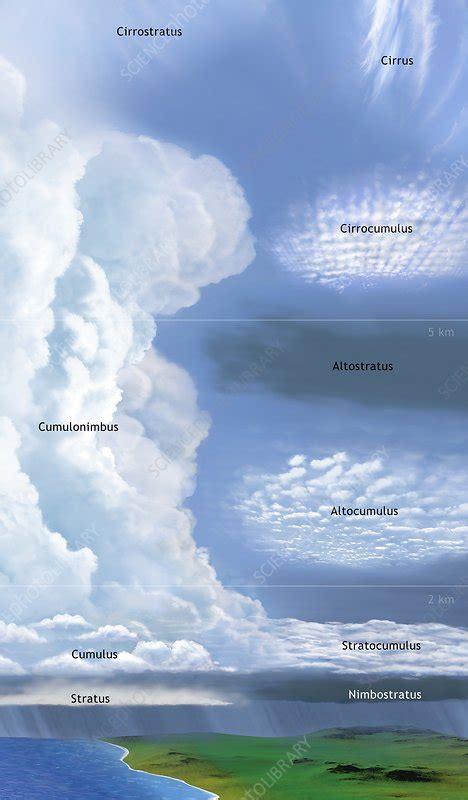 Types Of Cumulus Clouds