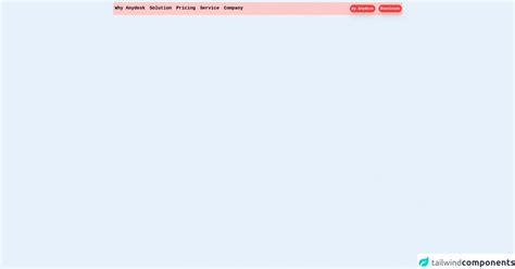 Tailwind Css Navbar By Vivek