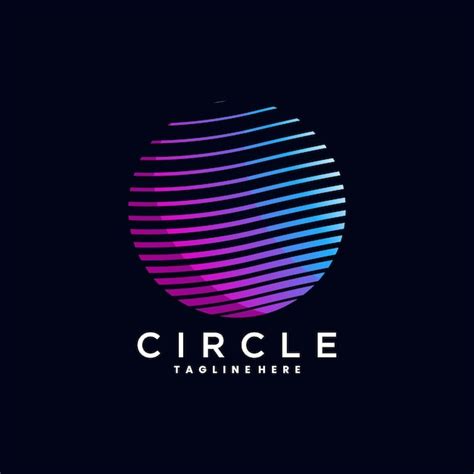 Premium Vector Abstract Circle Logo Design