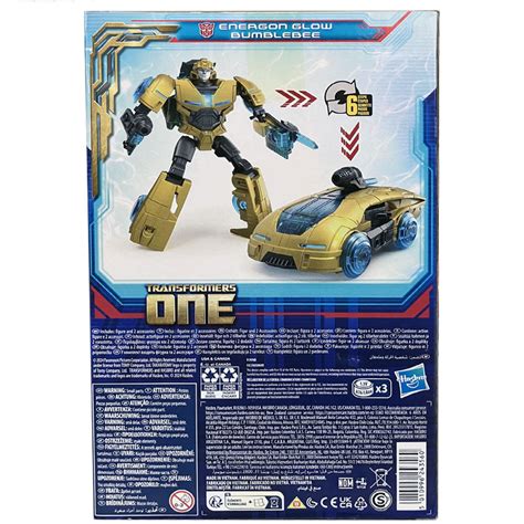 Transformers One Movie Energon Glow Bumblebee B 127 Walmart Exclusive Collecticon Toys