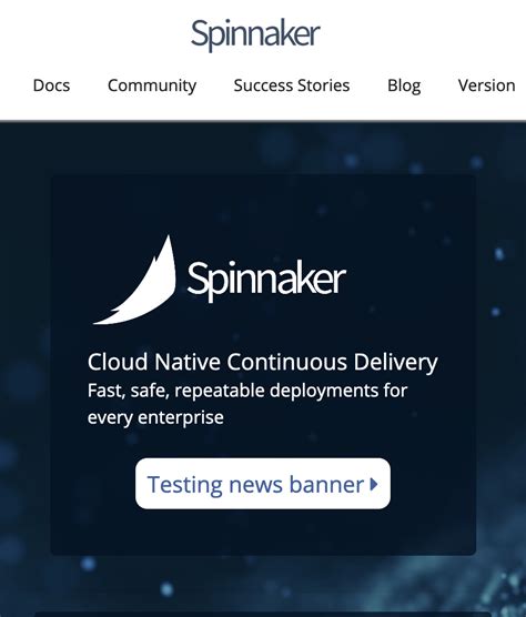 GitHub Spinnaker Spinnaker Io Spinnaker Io Website Content
