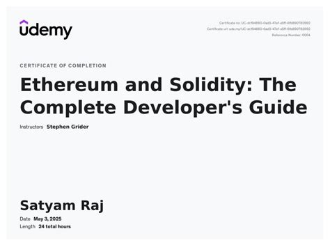 Etherium Blockchain Solidity Satyam Raj