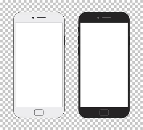 Vector Realistic Smartphone Template Set 7654777 Vector Art At Vecteezy