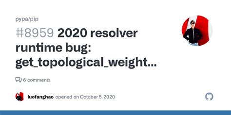 2020 Resolver Runtime Bug Gettopologicalweights Sanity Checks Fail
