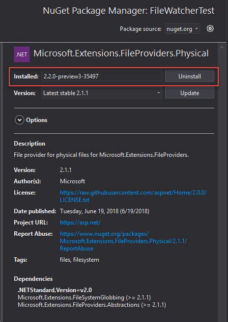 Net Core File Watcher Docker