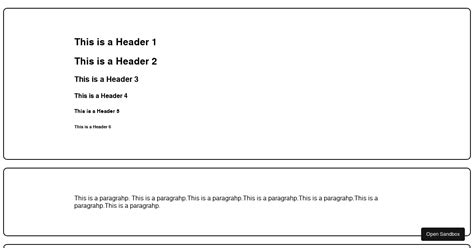 Static Codesandbox