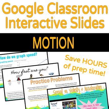 Google Classroom Interactive Slides Motion By Christi Moore Resources