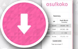 Joak S Osu Mirror Download Chrome Web Store