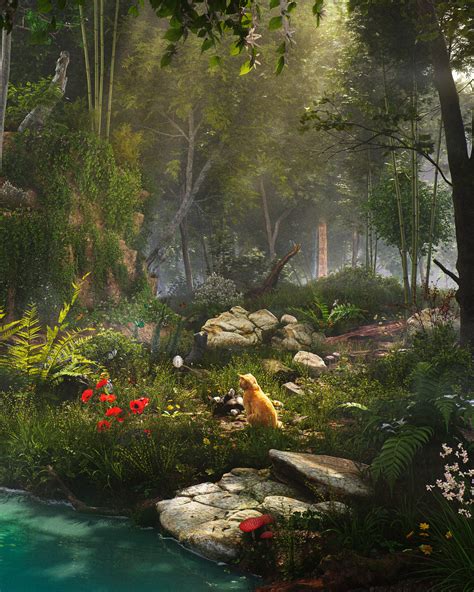 Blender Artists On Twitter Playful By Louixlinart G41vooqd6d B3d Blender3d