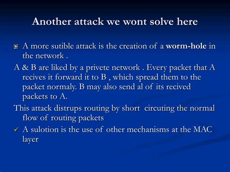 Ppt Sead Secure Efficient Distance Vector Routing For Mobile Wireless Ad Hoc Networks