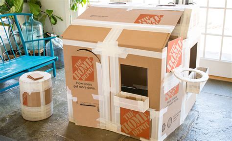 How To Make A Cardboard Box House