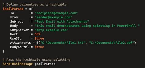 Simplify Your Powershell Scripts With Splatting Harikrishnan Km
