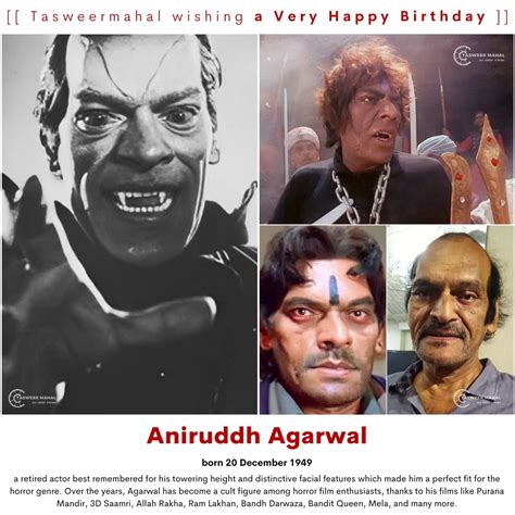 Tasweer Aniruddh Agarwal Is A Retired Actor Best Remembered For His